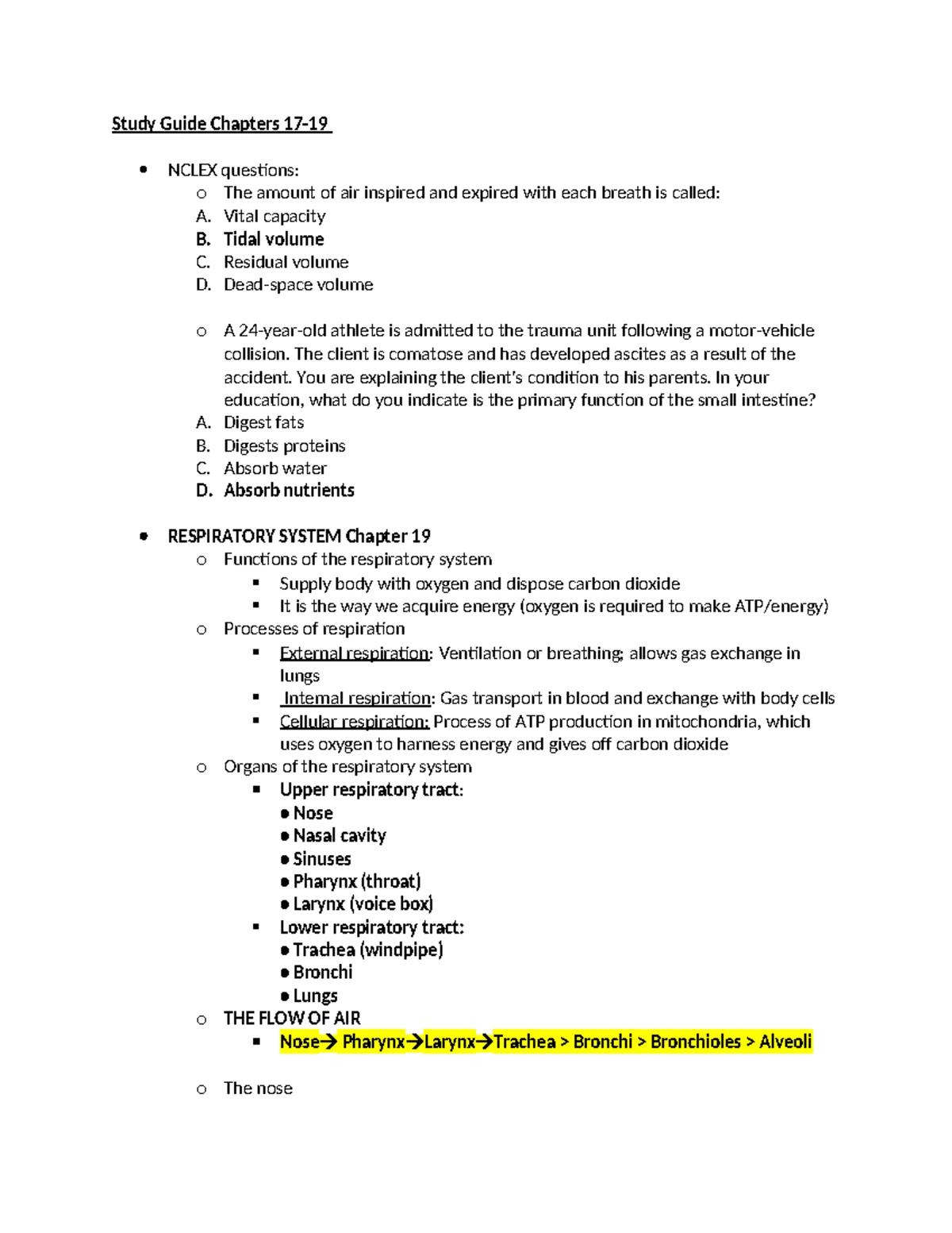Unit 1 - Medical Terminology: Diagnostic and Procedural Suffixes - Studocu