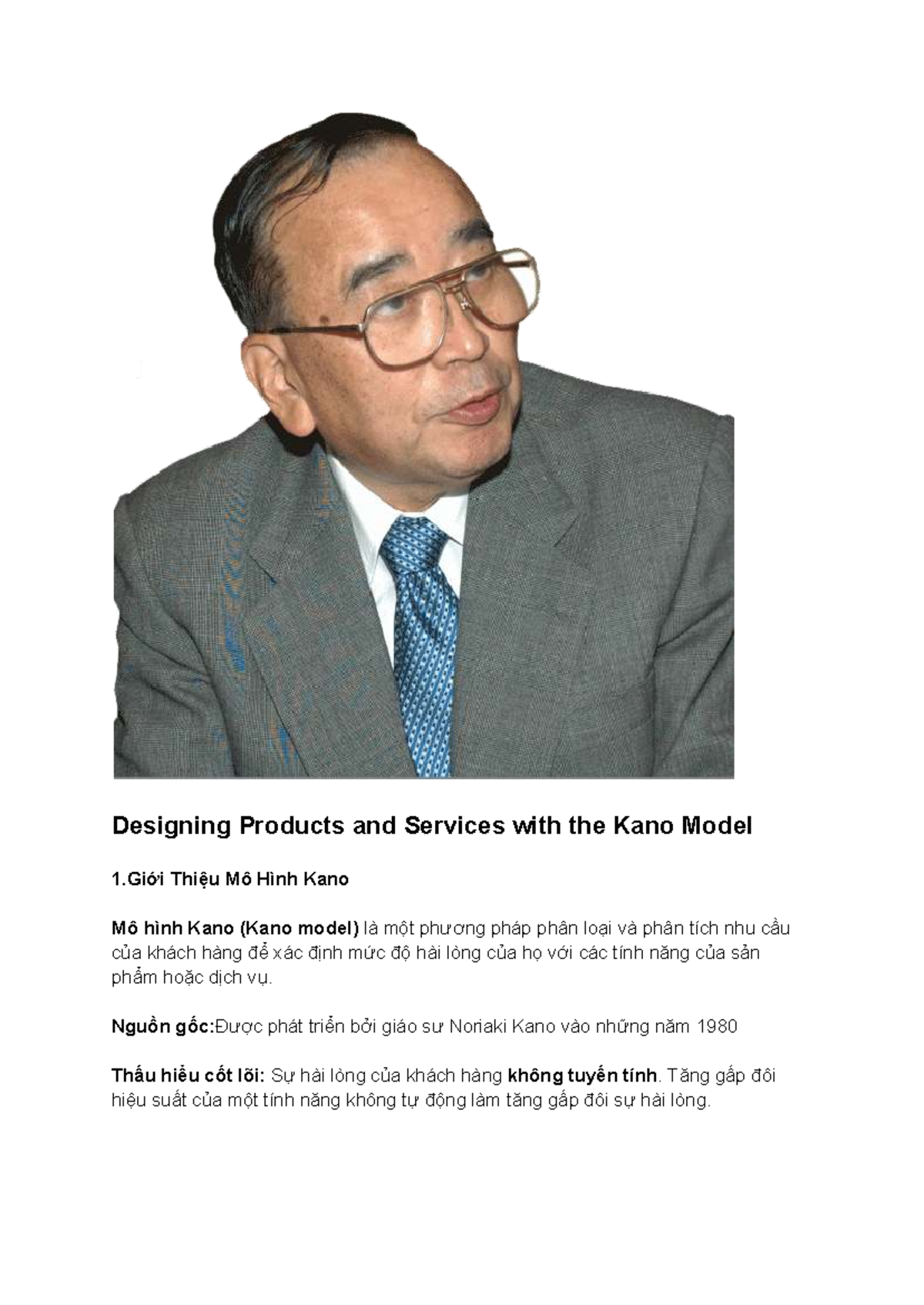 Kano Model in Product Design: Understanding Customer Satisfaction - Studocu