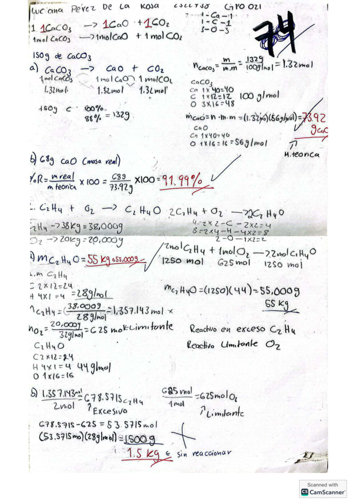 Examen Medio Curso AF1 Química - Resumen y Ejercicios - Studocu