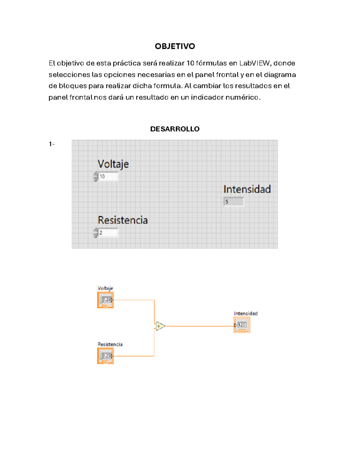 Instrumentación - nose - OBJETIVO El objetivo de esta práctica será ...