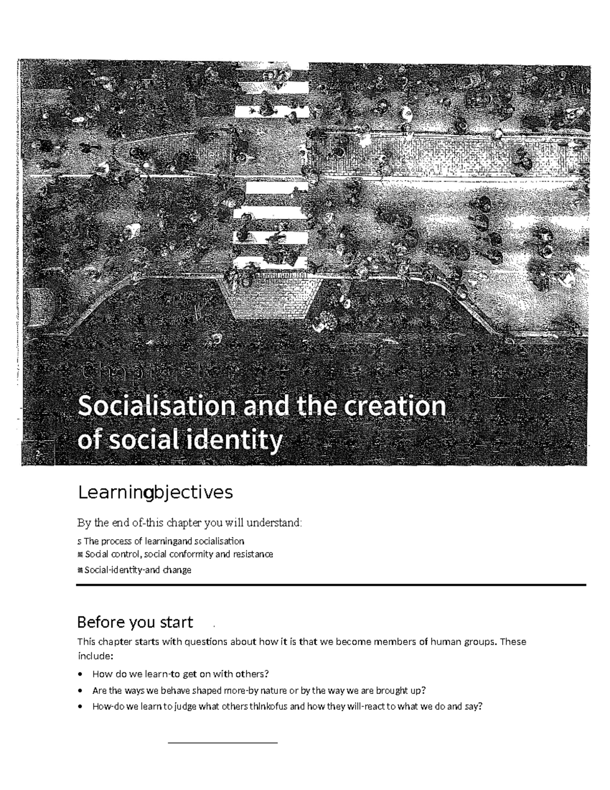 Cambridge AS & A-Level Sociology: Socialisation & Identity Formation ...