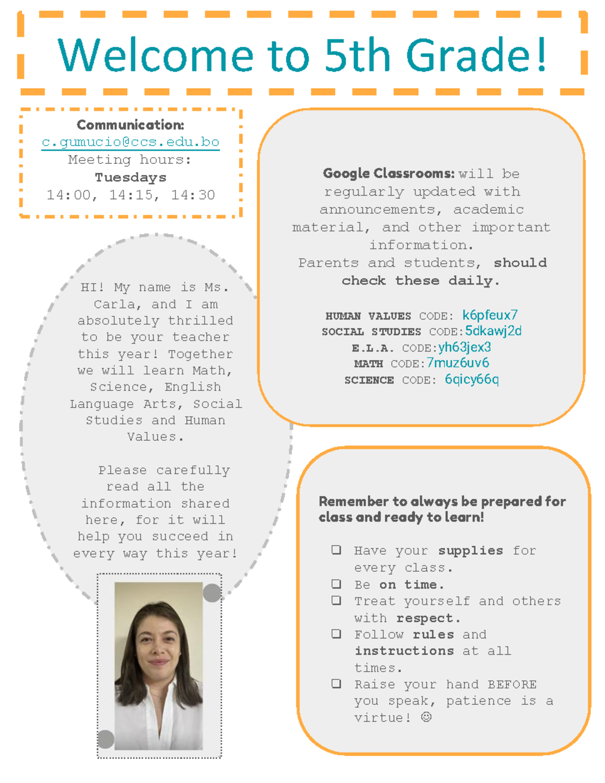 5th Grade Syllabus 2026: Overview of Subjects & Expectations - Studocu