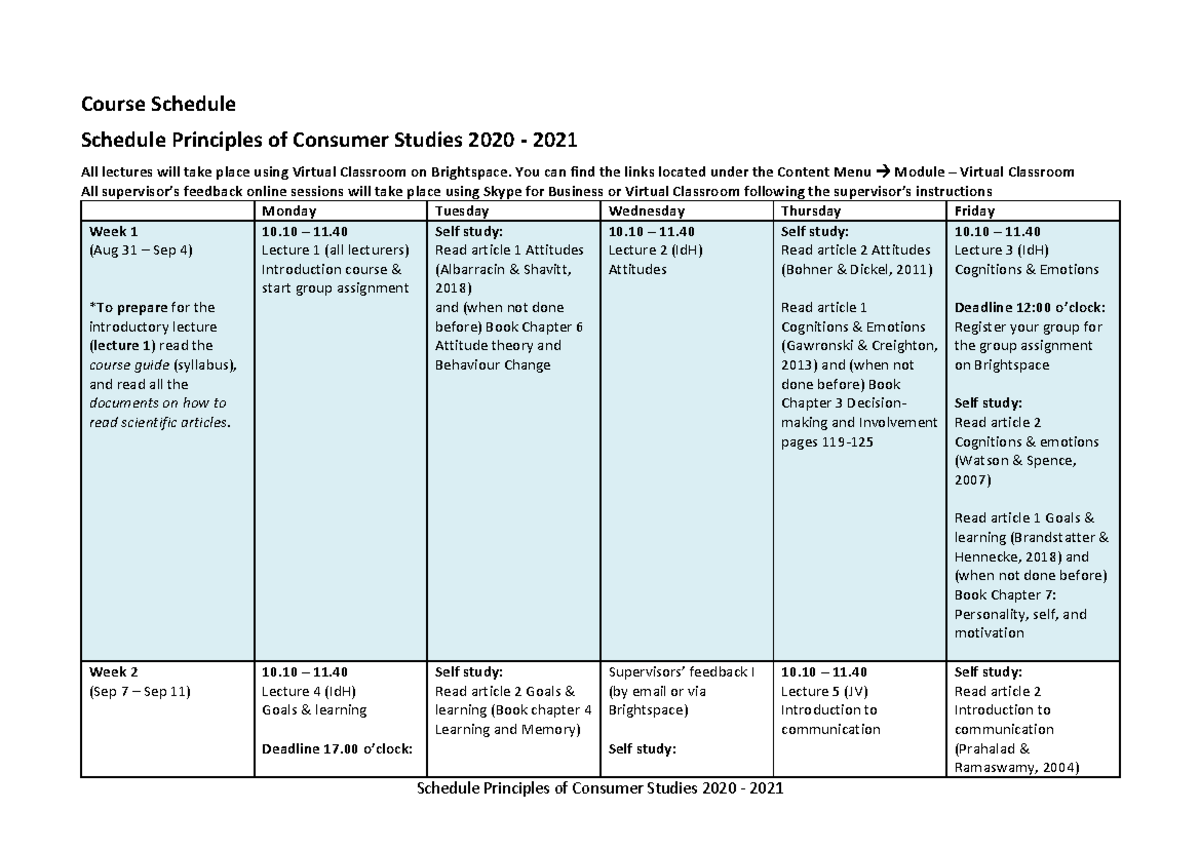 Course Schedule Principles Warning Tt Undefined Function 32 Warning Tt Undefined Function