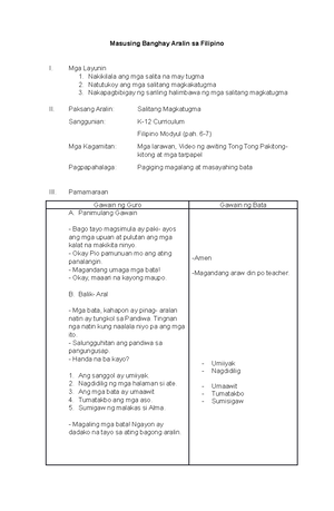 Checklist of modules distributed per student - Department of Education ...