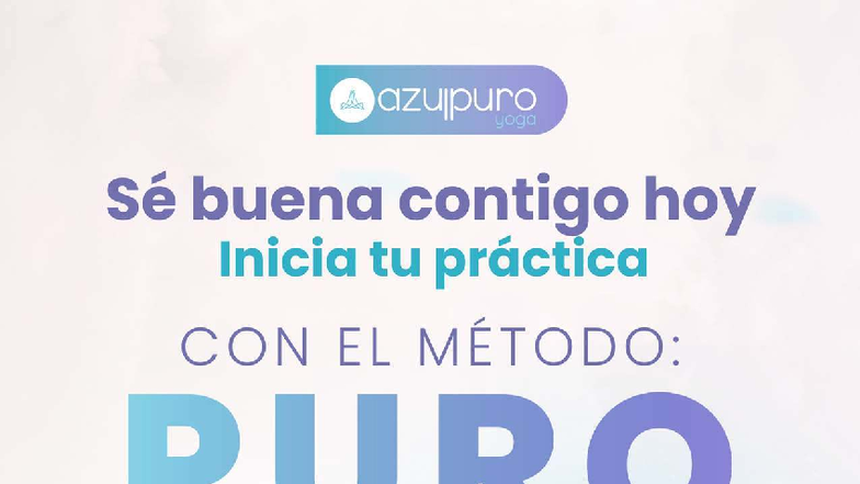 Guía del Método PURO: Sé Buena Contigo Misma - Studocu