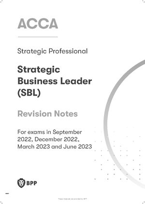 SBL Hassan dosani - Notes - Introduction to SBL By Sir Hasan Dossani ...