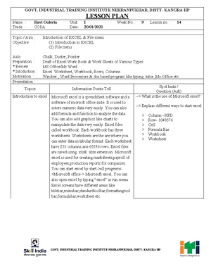 COPA SYLL - NSQF LEVEL - 3 COMPUTER OPERATOR AND PROGRAMMING ASSISTANT ...