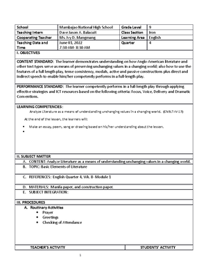 ITED- Program-BODY sample - DAY 1 MORNING 7:00am Covered Attendance EGO ...