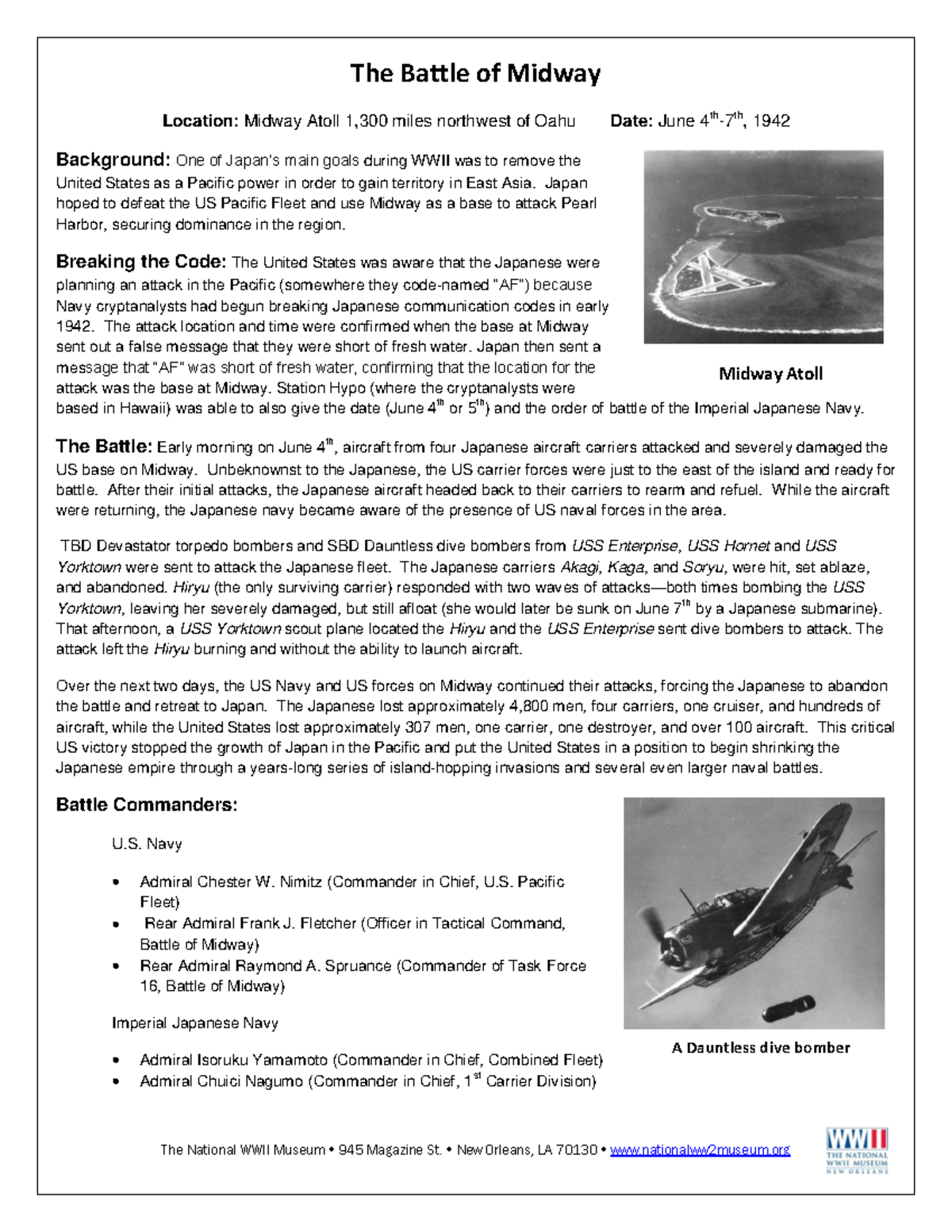Battle Of Midway Background (2) - Midway Atoll The Battle of Midway ...