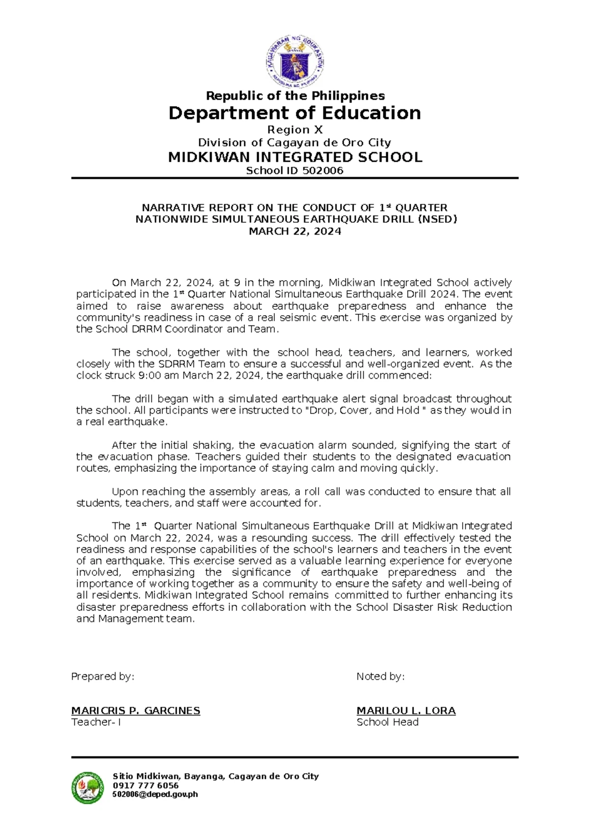 TABLE OF SPECIFICATIONS OR TOS - Module 3 Lesson 1: The Table of ...