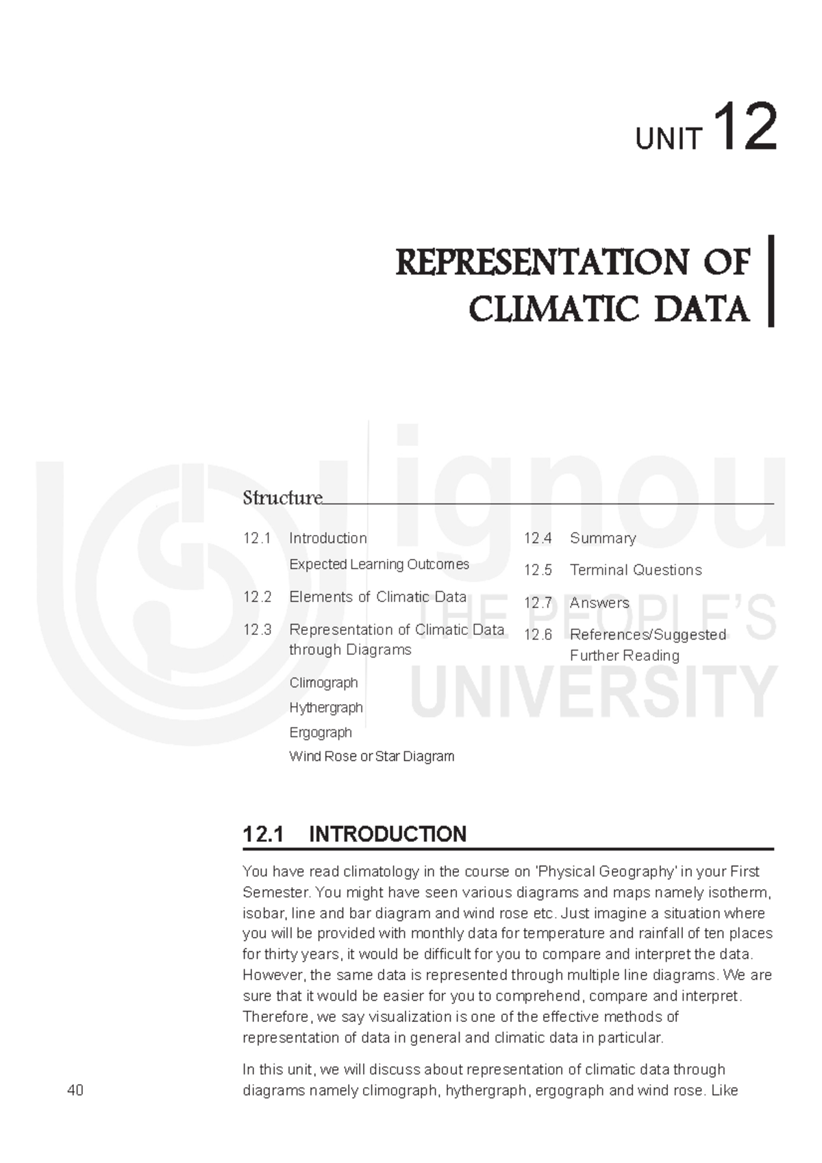 Geography Practical: CLIMATOLOGY & WEATHER FORECASTING Notes - Studocu