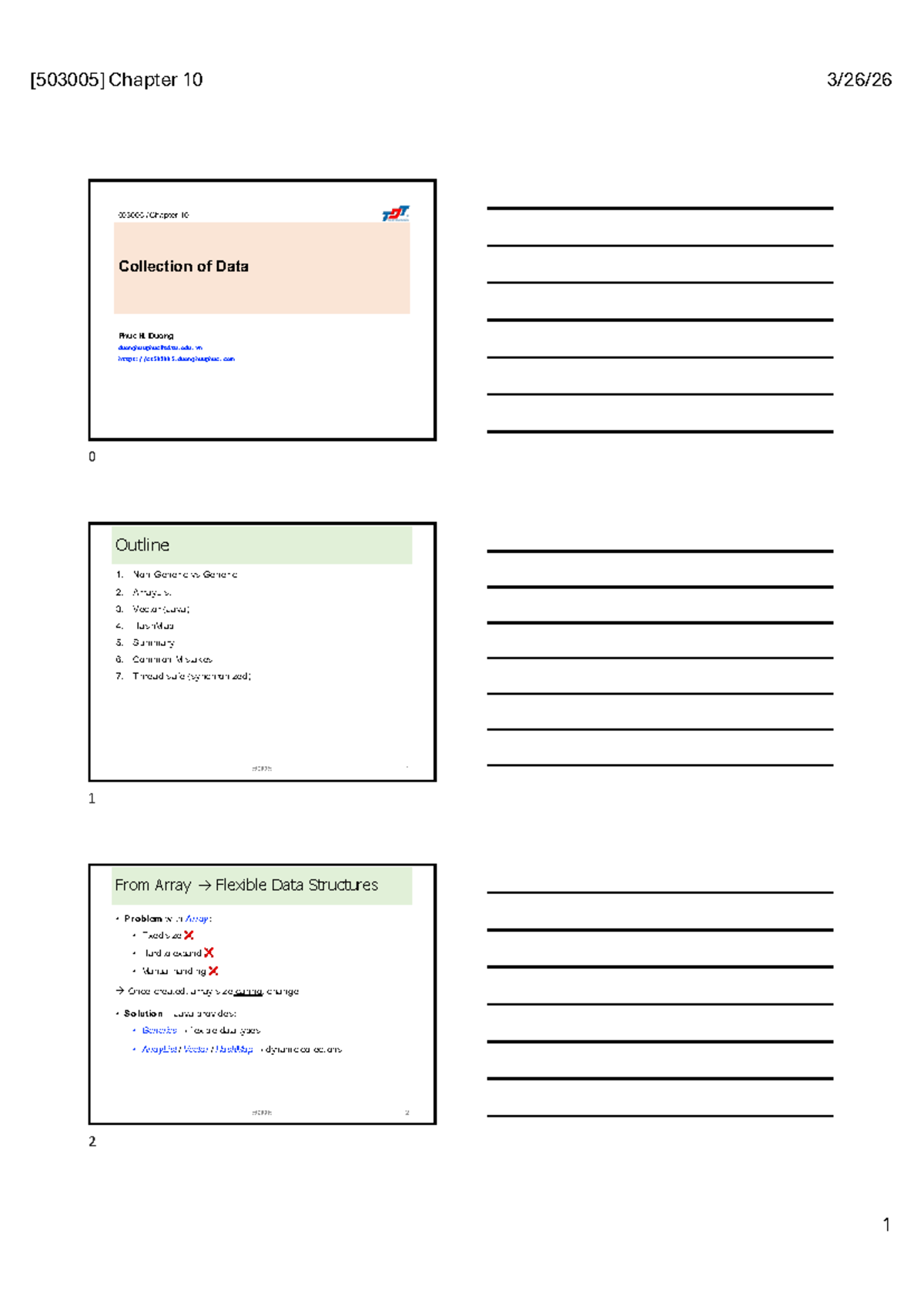Chapter 10: Collection of Data (503005) - Key Concepts & Examples - Studocu