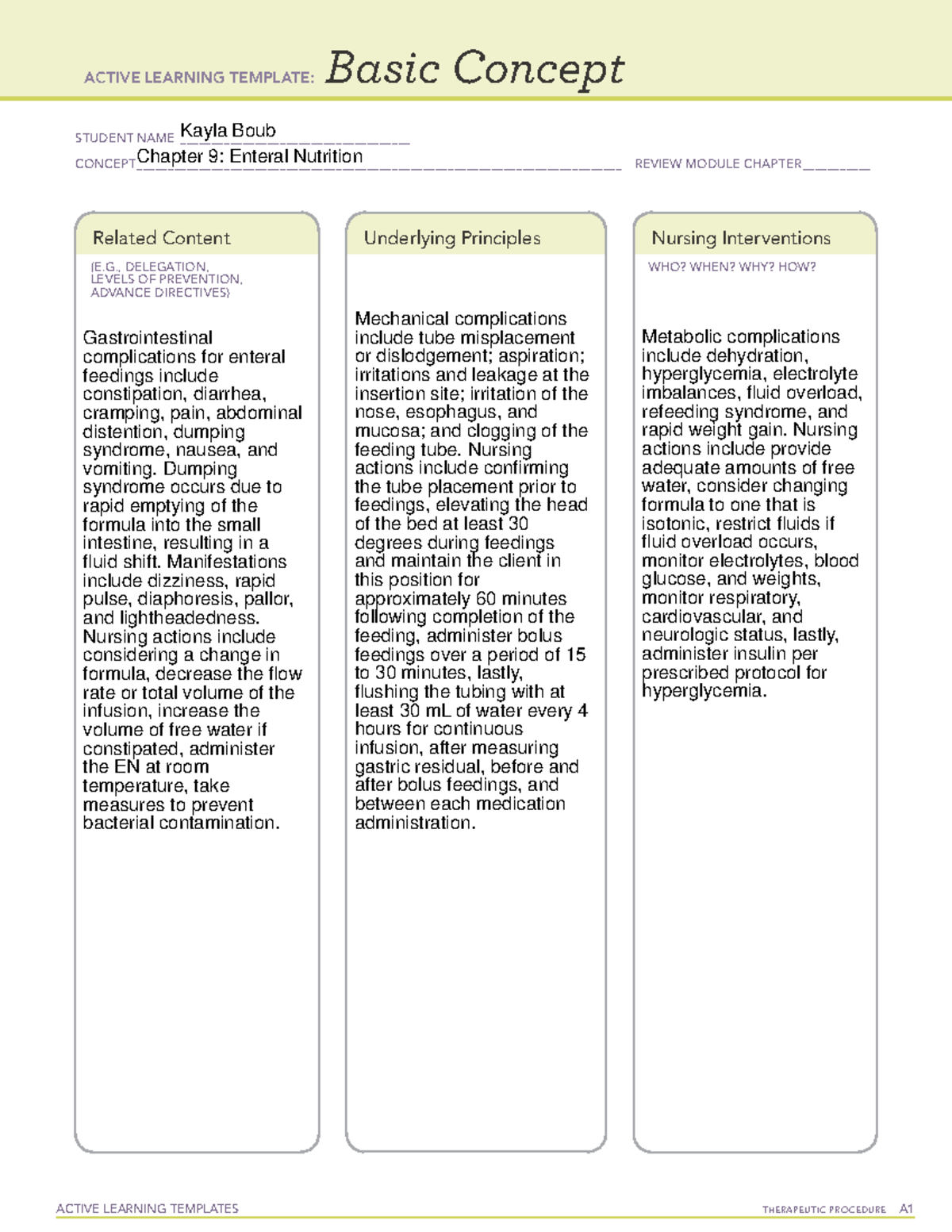 Active learning template chapter 9 - ACTIVE LEARNING TEMPLATES ...