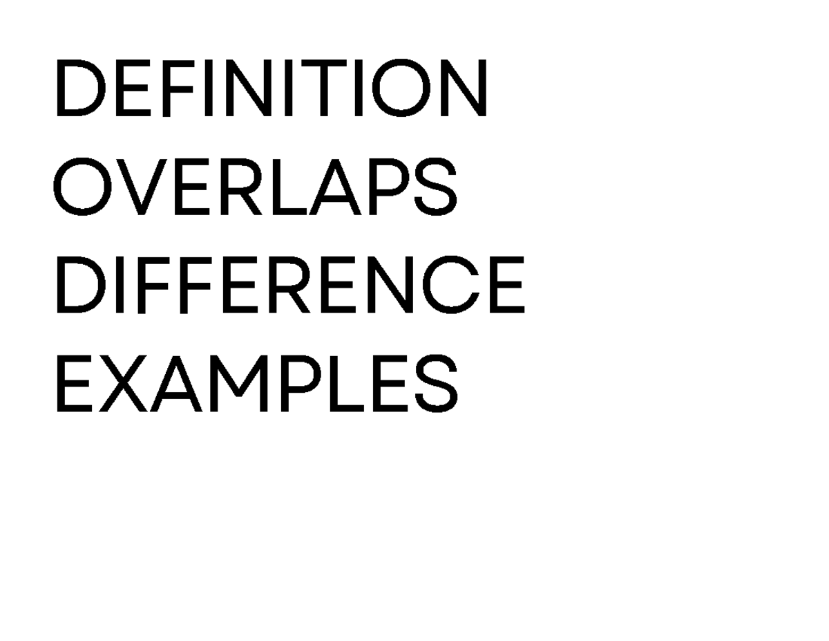 Religion and religion - Social psychology - DEFINITION OVERLAPS ...