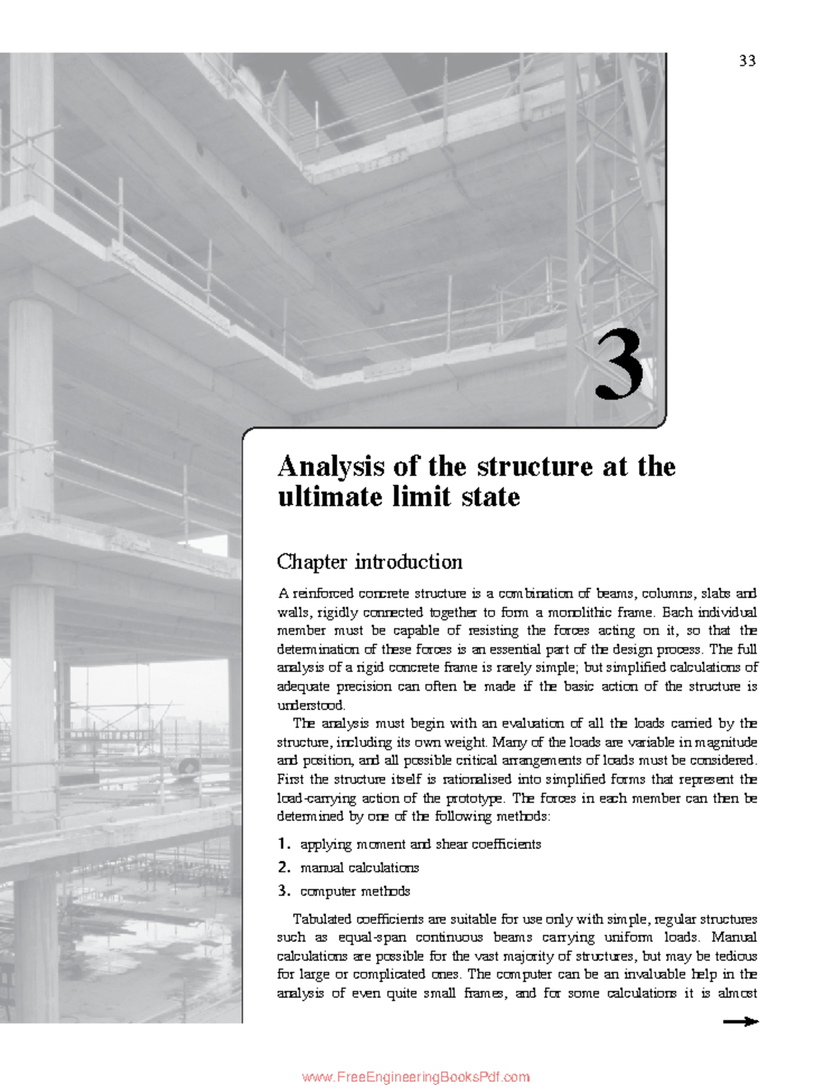 Analysis of the Structure at Ultimate Limit State - Chapter 33 - Studocu