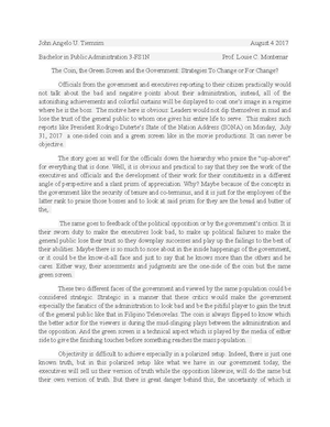 Phil. Consti. Article 3- Meaning - Article 3: BILL OF RIGHTS Sec. 1: A ...