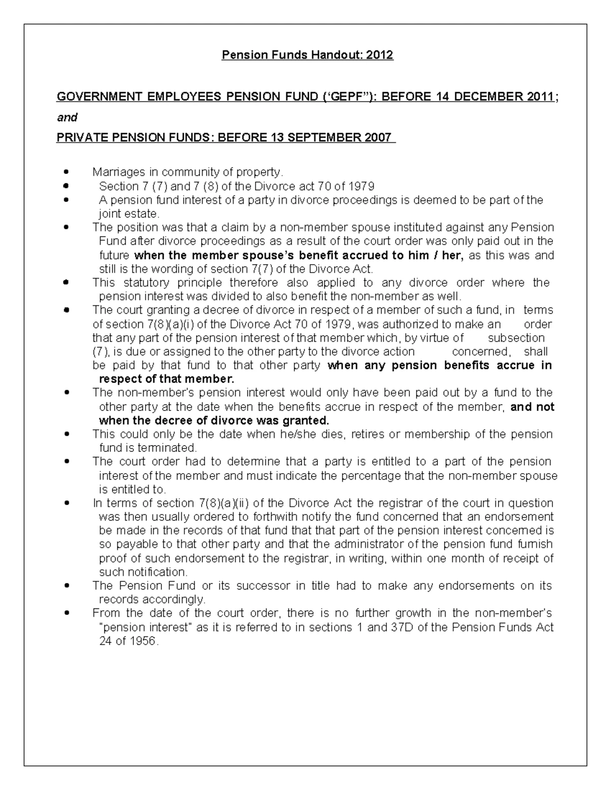 CIVIL PRACTICE DIRECTIVES FOR REGIONAL COURTS IN SA - 2024 Revision ...