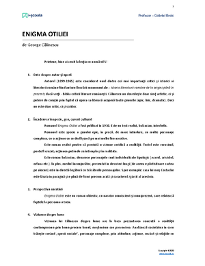 14b. Morometii - caracterizare - Caracterizare Ilie Moromete ...