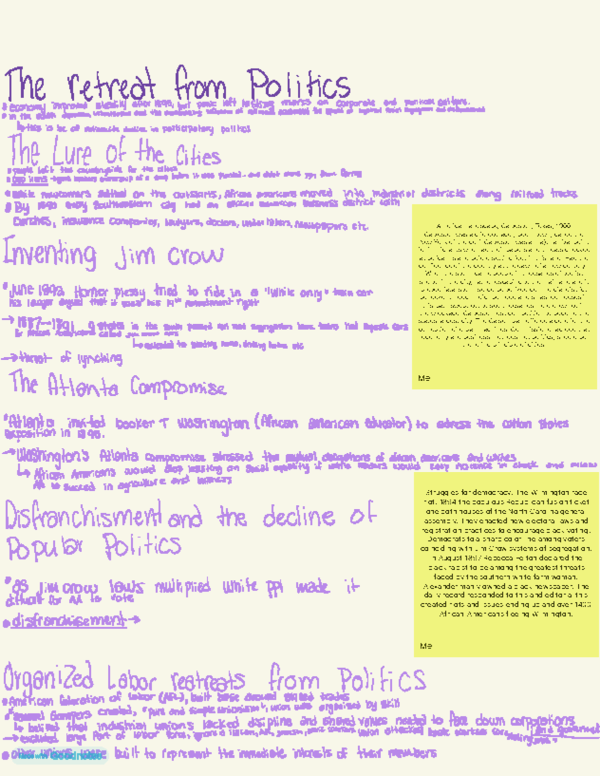 Robber Barons and the Gilded Age: Lecture Notes (Hist 9-8-25) - Studocu