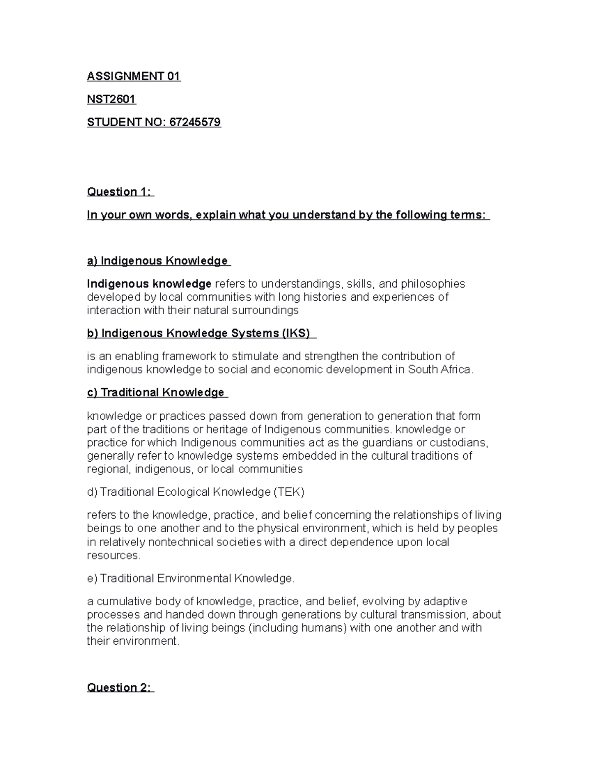 01: Sepedi Drama Evolution - Chapters 1-3 Analysis - Studocu