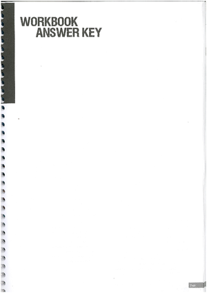 Answer key 3 - Cuaderno de respuestas ejercicios libro - Student’s Book ...