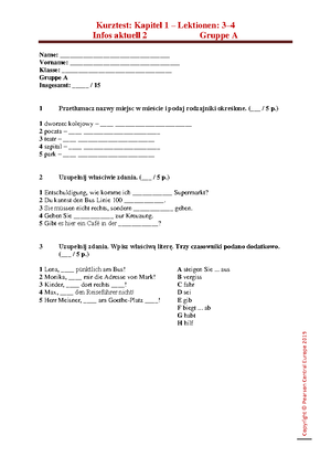 DTF8 Kartkówka 2 K2 L1-3 – Odpowiedzi i Ocena Poziomu Trudności - Studocu