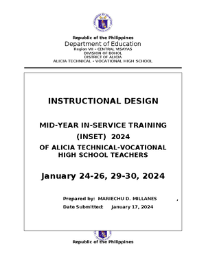 Inset Matrix-2024 - THe quick easy the easy - ALICIA TECHNICAL ...