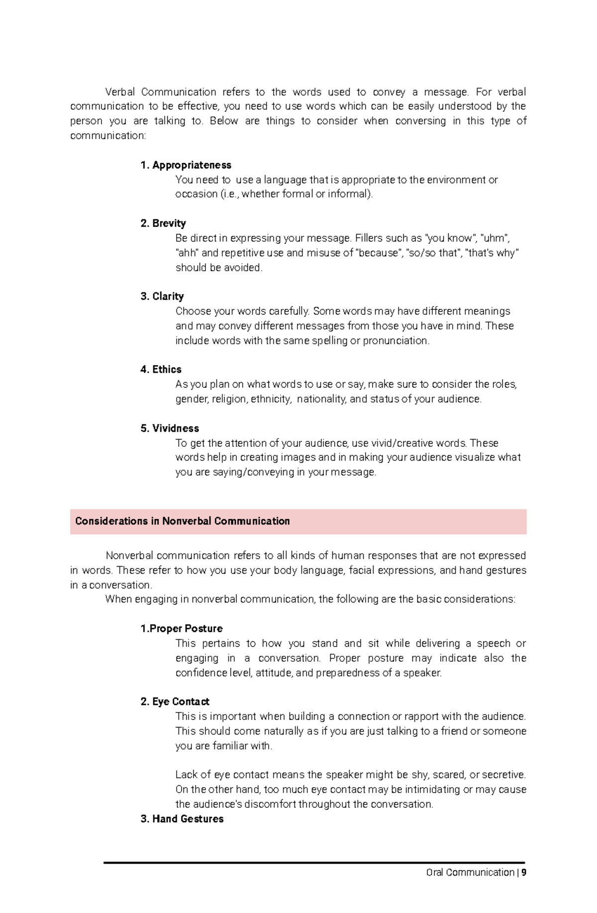 Activity-Wiki - reading and writing - Verbal Communication refers to ...