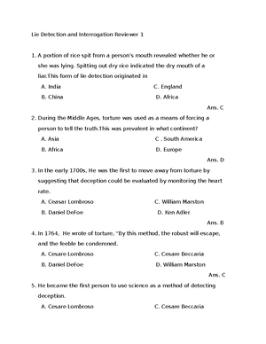 Reviewer in Forensic Ballistics - Simplified Reviewer on Forensic ...
