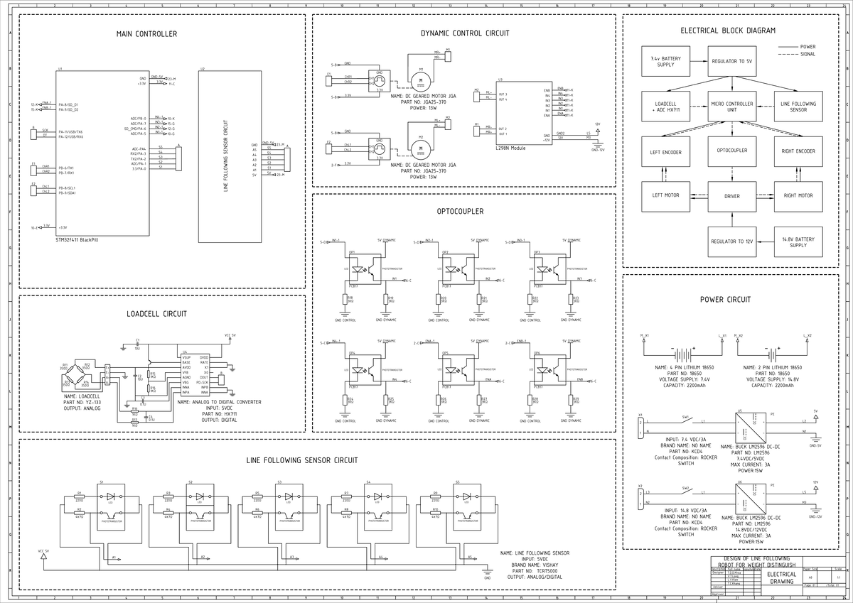 Ban ve dien final - nothing - Paper Size Scale LINE FOLLOWING SENSOR ...