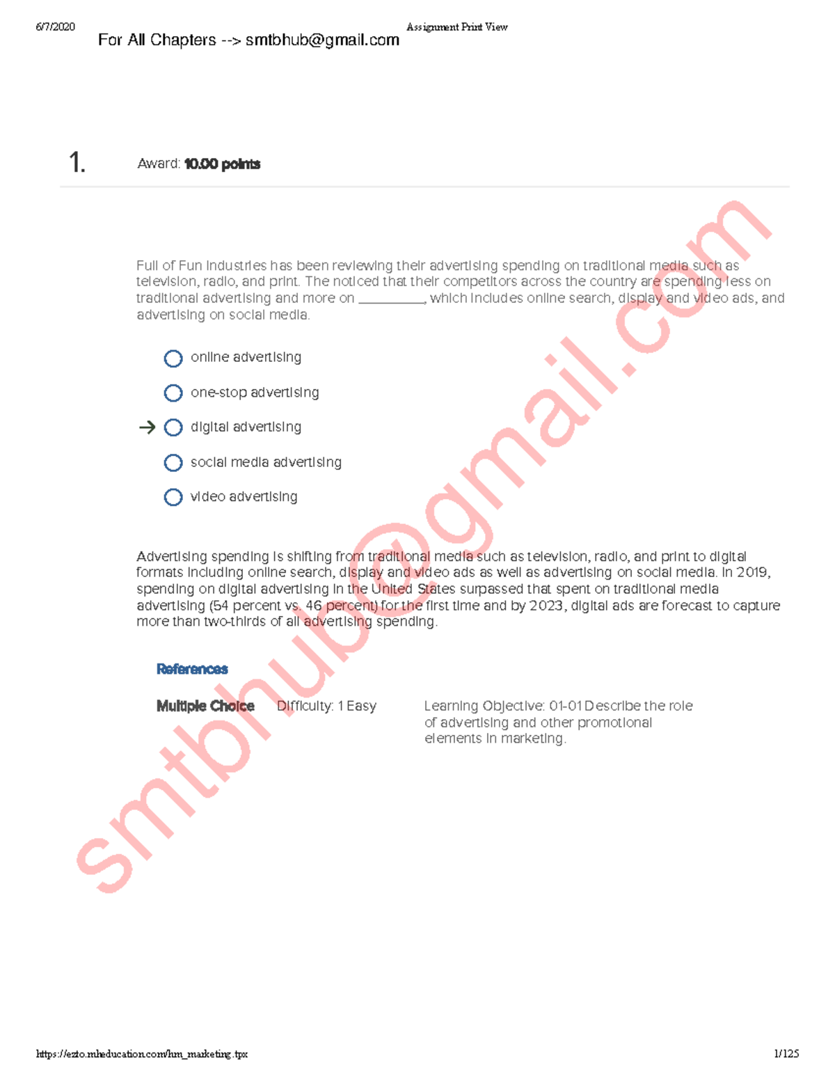 Advertising and Promotion: Integrated Marketing Communications Test ...