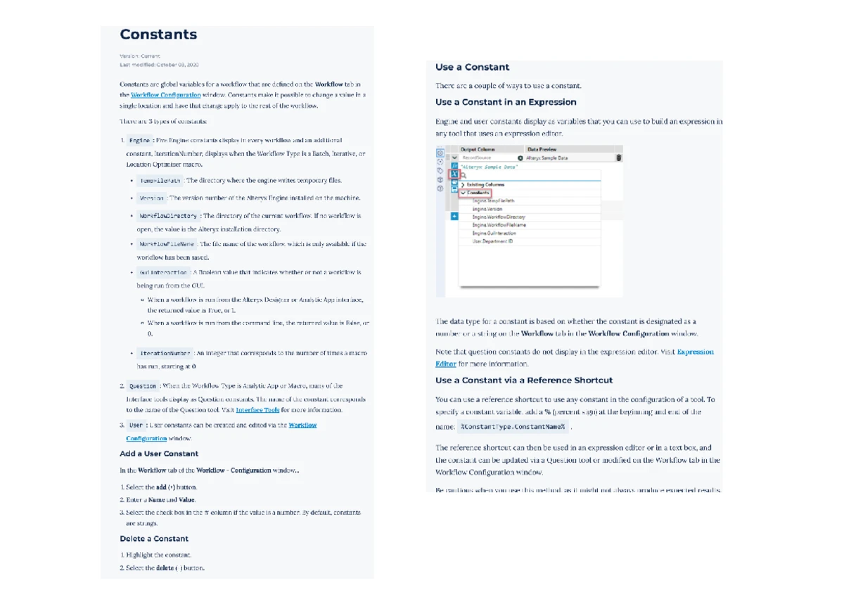Alteryx Designer Core Exam Cheat Sheet - CHOOSING THE RIGHT TOOL ACTION ...
