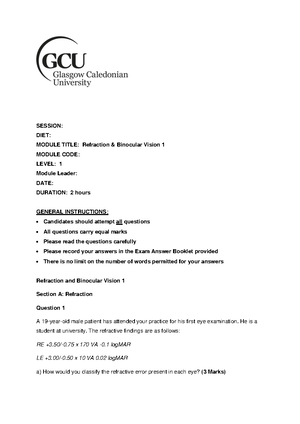 Slitlamp notes - SLIT-LAMP BIOMICROSCOPY 1. WHAT IS IT MAINLY USED FOR ...