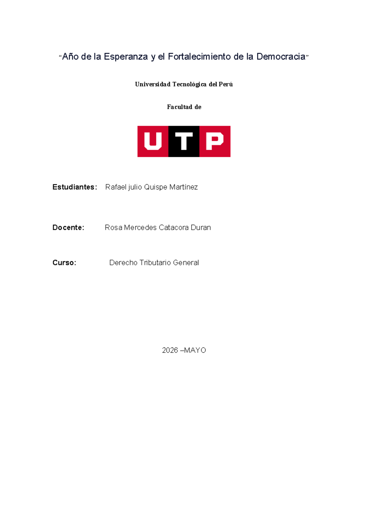 Análisis de la Resolución del Tribunal Fiscal RTF - Derecho Tributario ...