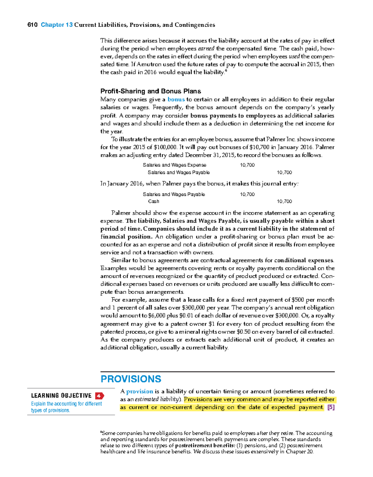 632 Intermediate Accounting - Chapter 13: Current Liabilities ...