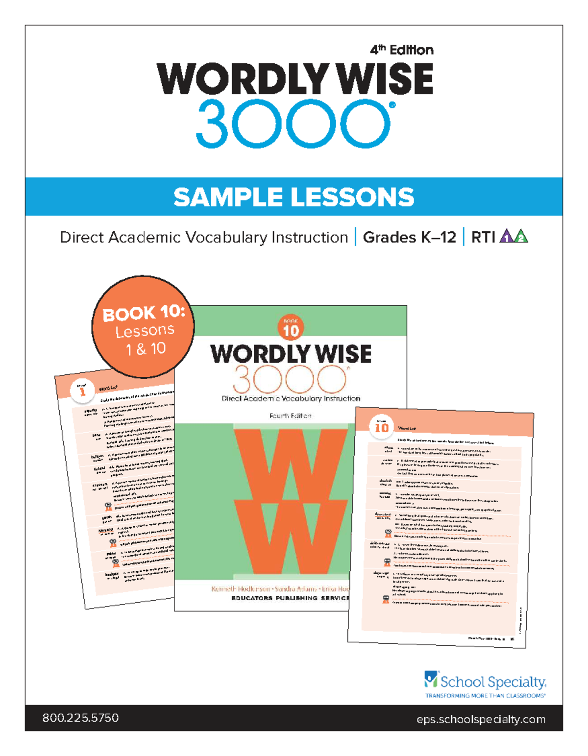 SB10 Lessons 1 & 10 - Wordly Wise 3000 Book 10 Vocabulary Study - Studocu