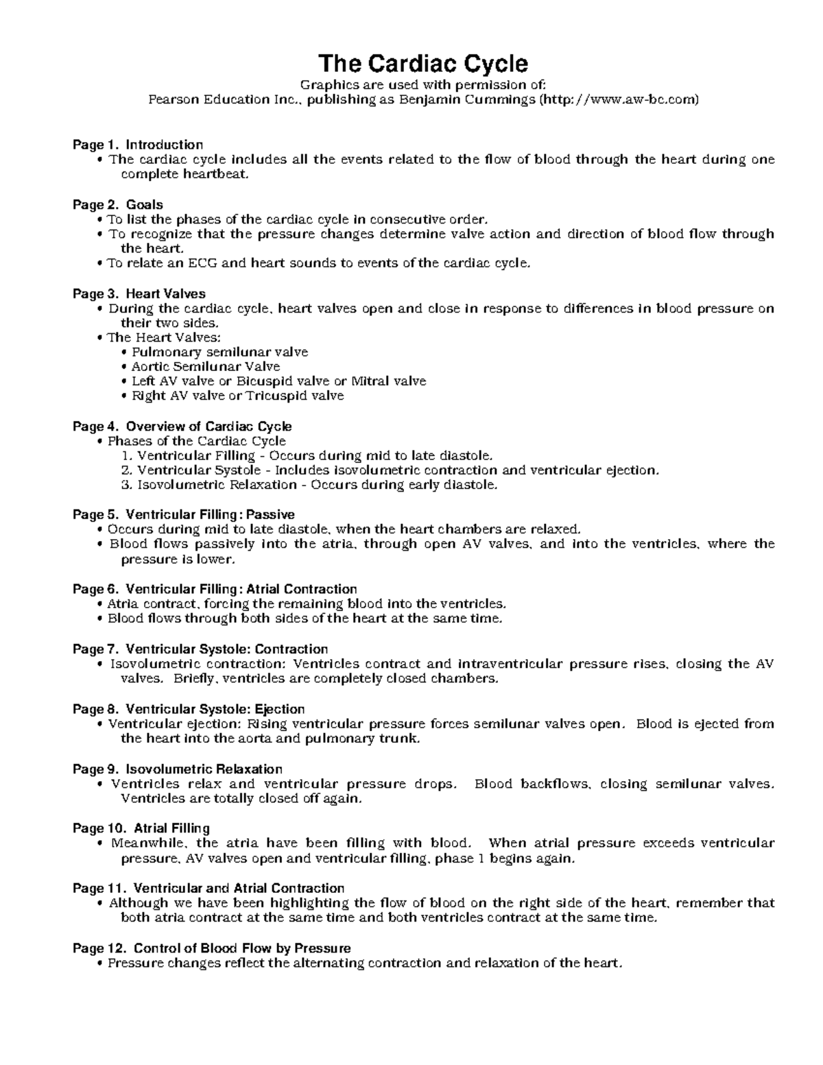 04 - The Cardiac Cycle: Phases, Pressure Changes, and Heart Valves ...