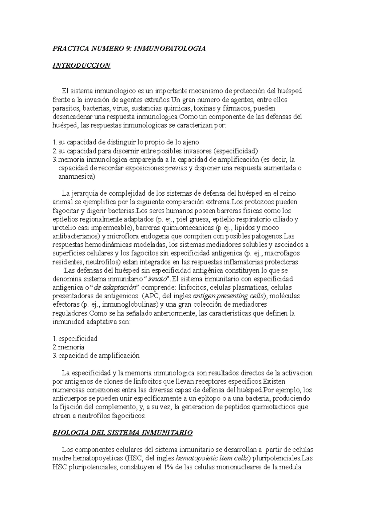 Práctica No. 2: Estudio del Tejido Epitelial y sus Funciones - Studocu