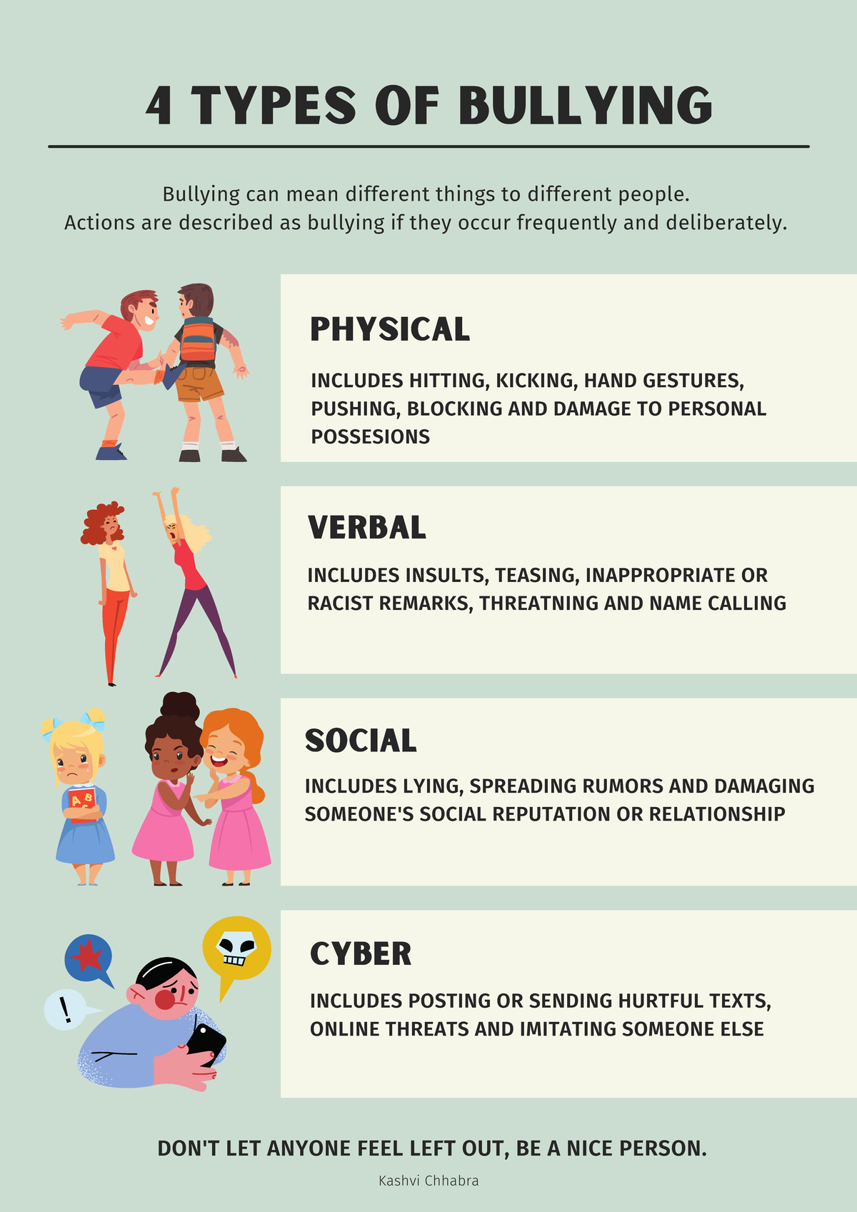 3 Examples Of Social Bullying
