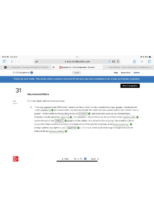 Lab 15 Review Sheet: Histology of Nervous Tissue Study Guide - Studocu