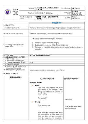 EPP Grade 4 - For students - MATATAG K to 10 Kurriculum Masusing ...