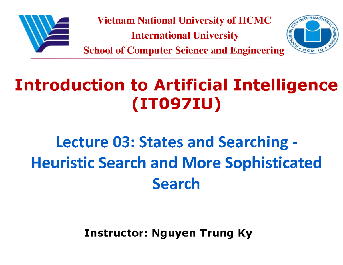 03-informedsearch - Artificial intelligenceArtificial ...