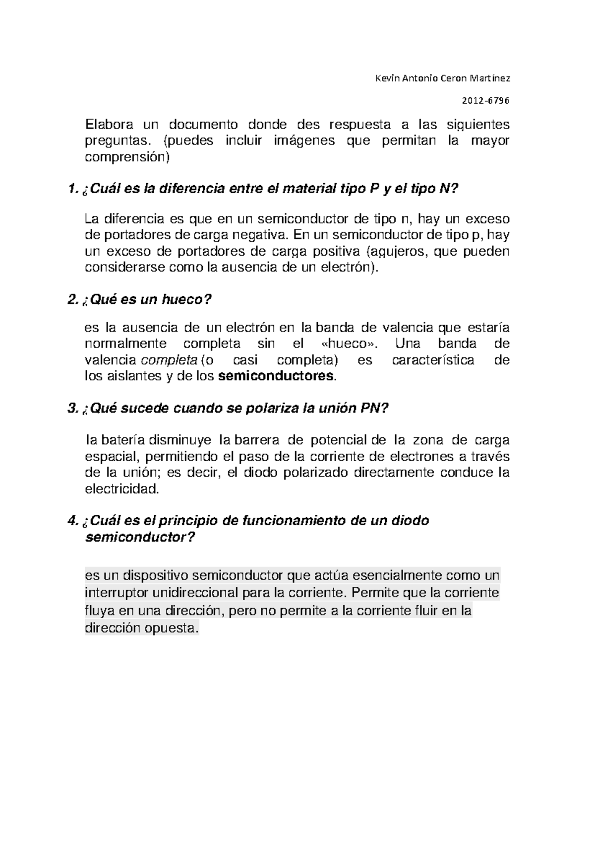 Ceron Martinez Kevin Unidad 1 Actividad 4 Unión P y N de ...