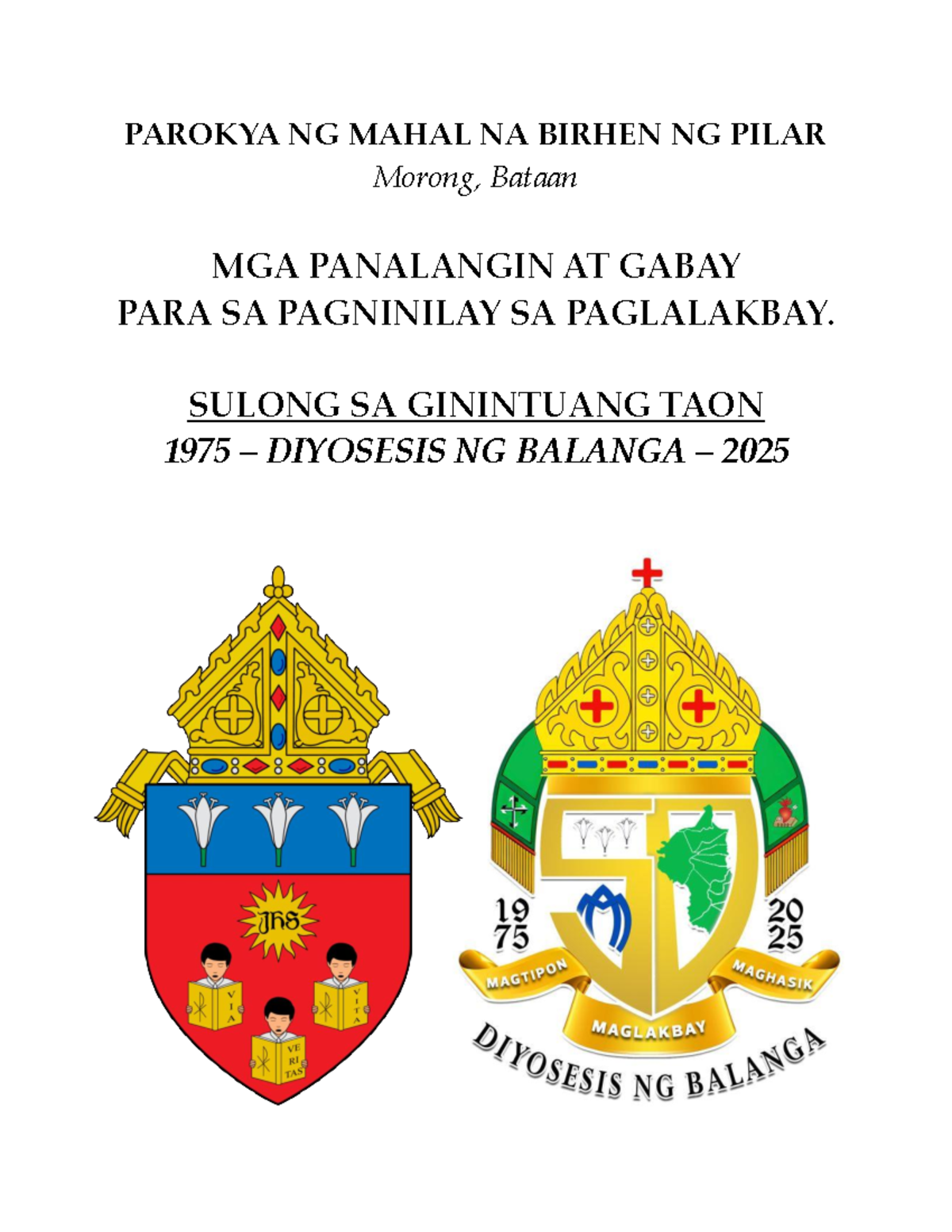 Mga Panalangin sa Visita Iglesia: Pagninilay at Gabay para 2024 - Studocu