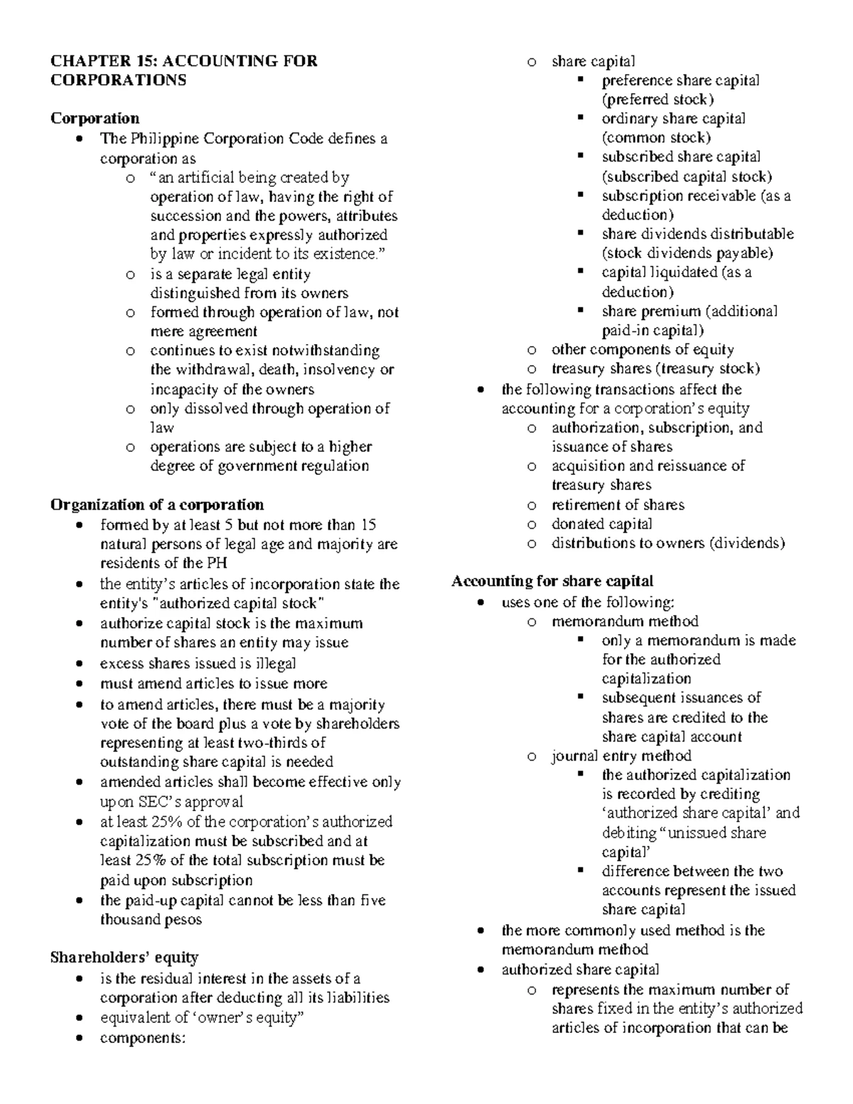FAR Completenotes - Complete notes on Financial Accounting and ...