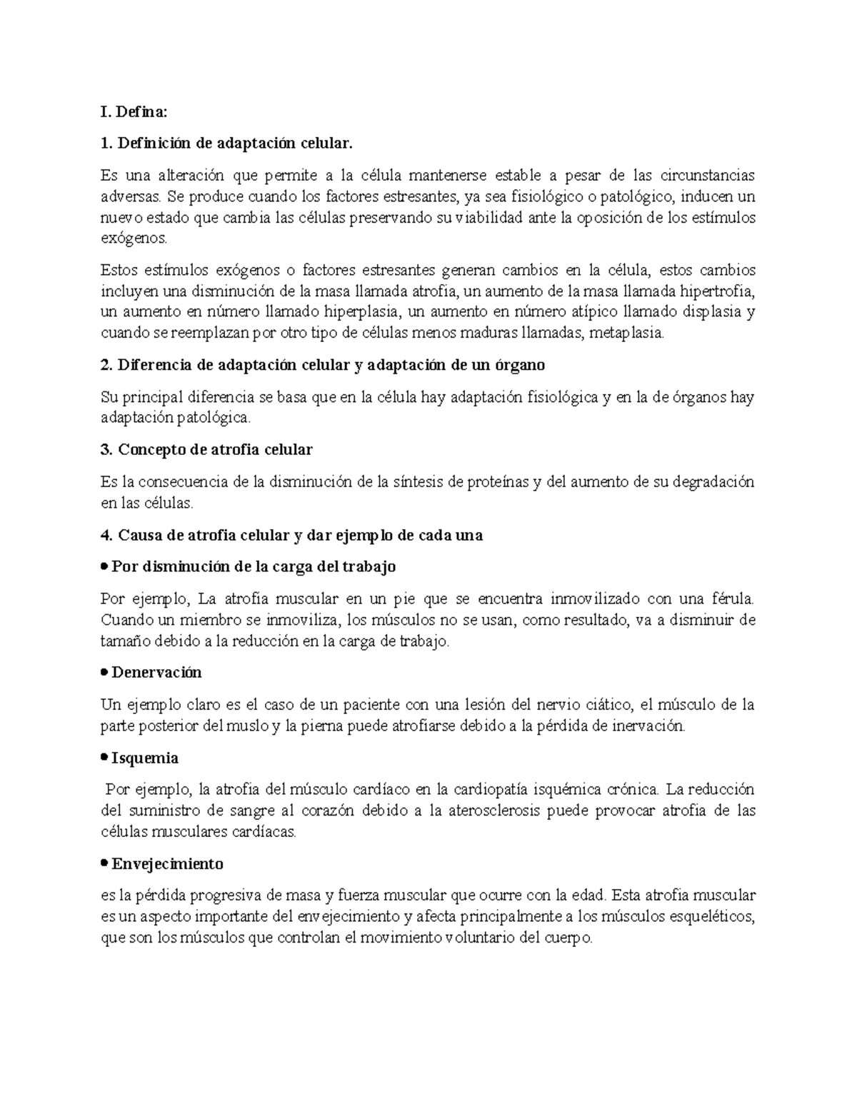 Anato-pato - Resumen de Conceptos Clave en Anatomía Patológica I - Studocu