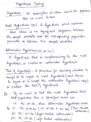 Probability and Statistics MTH302: End Term & Mid Term Exam Papers - Studocu