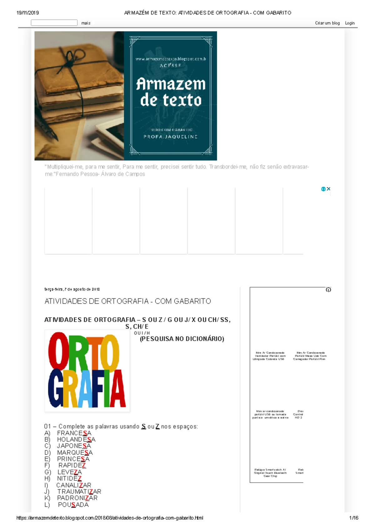 Adjunto adverbial em português: exercícios e questões práticas - Studocu