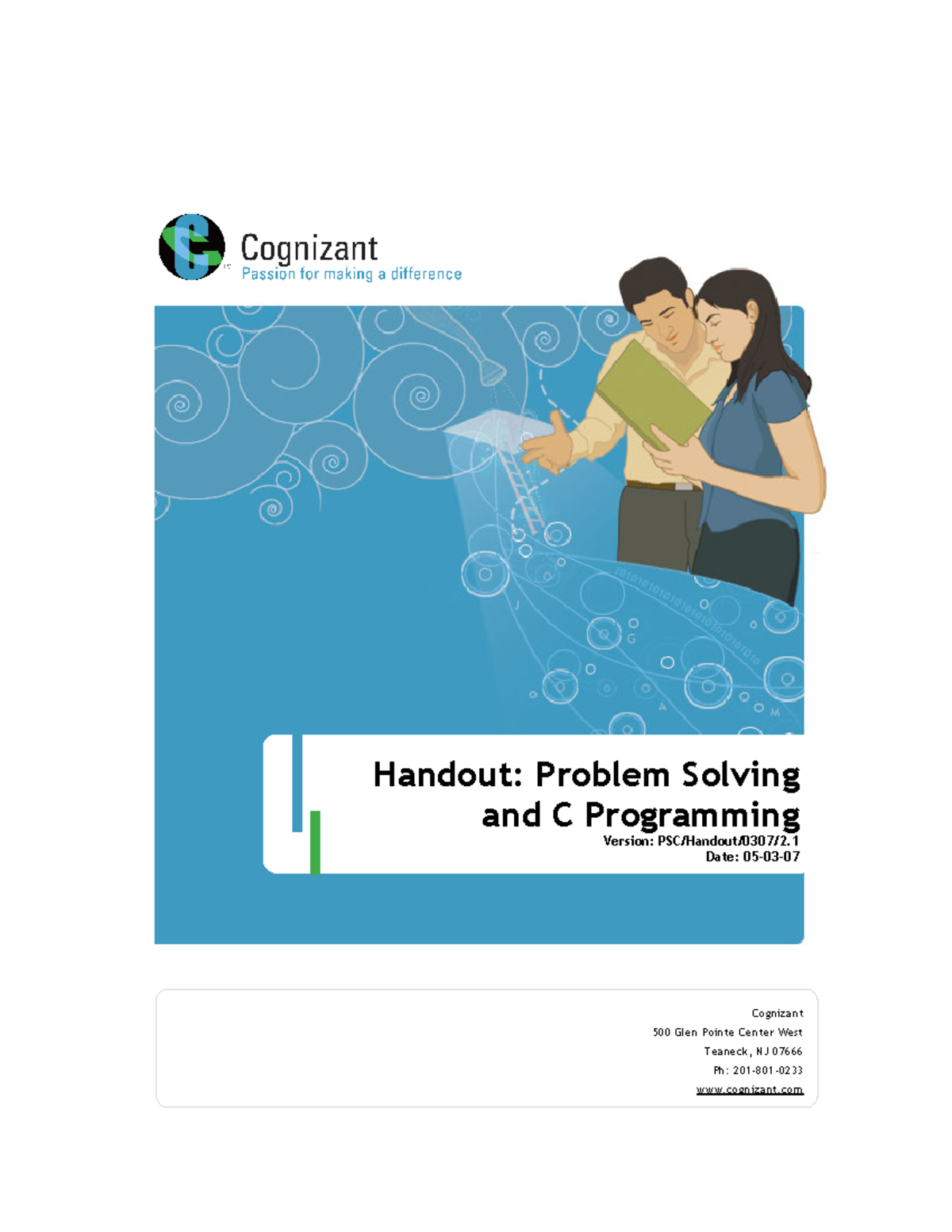 CSE 101 - Problem Solving and C Programming - Handout v2 - Studocu