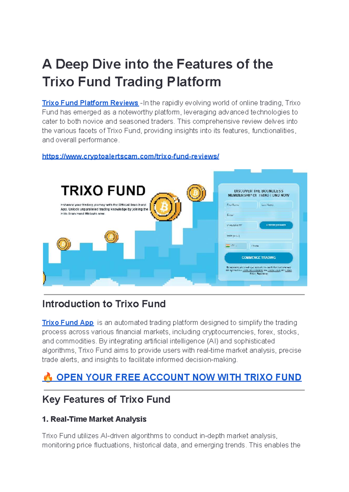 Trixo Fund Platform Review: Key Features & Insights for Traders - Studocu